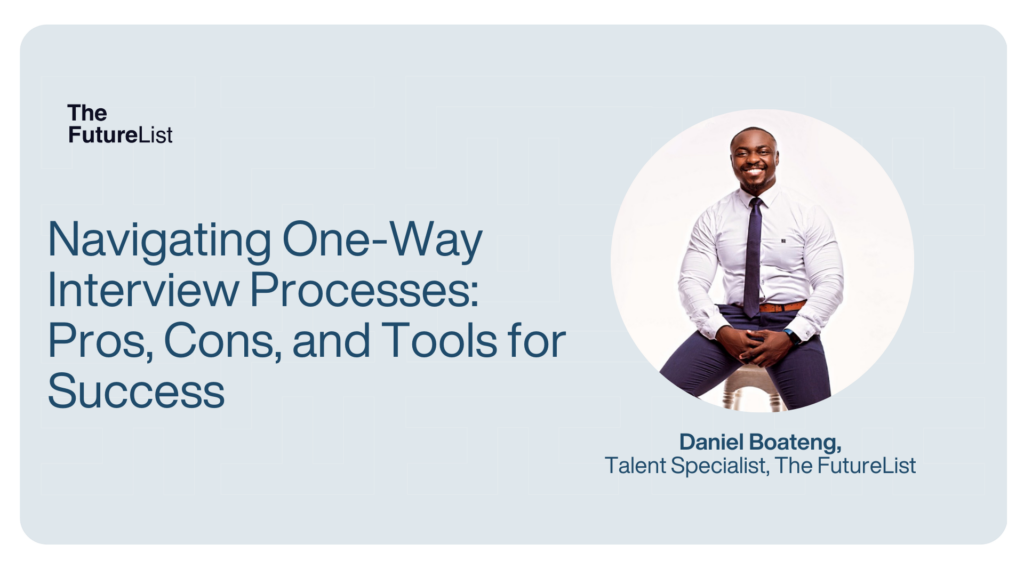 Navigating One-Way Interview Processes: Pros, Cons, and Tools for ...