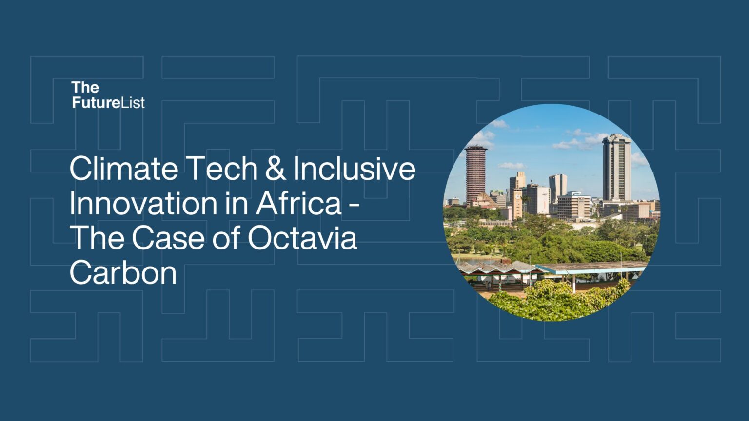 Climate Tech & Inclusive Innovation in Africa - The Case of Octavia Carbon - The FutureList ...
